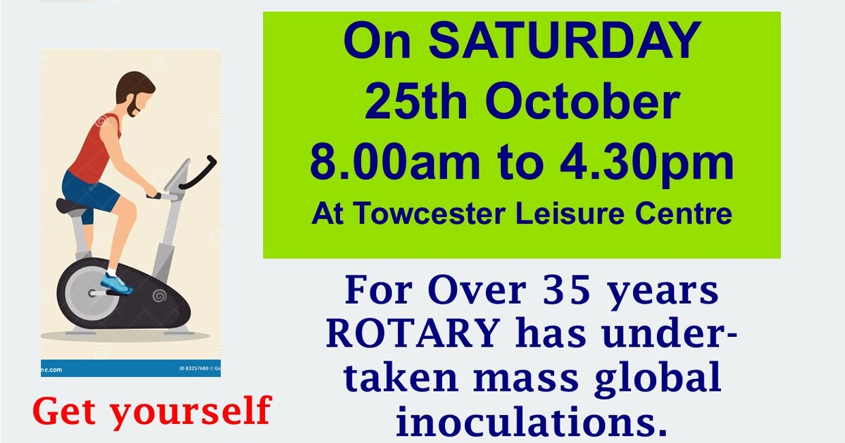 Sign up for Cycle4Polio Day with Towcester Rotary